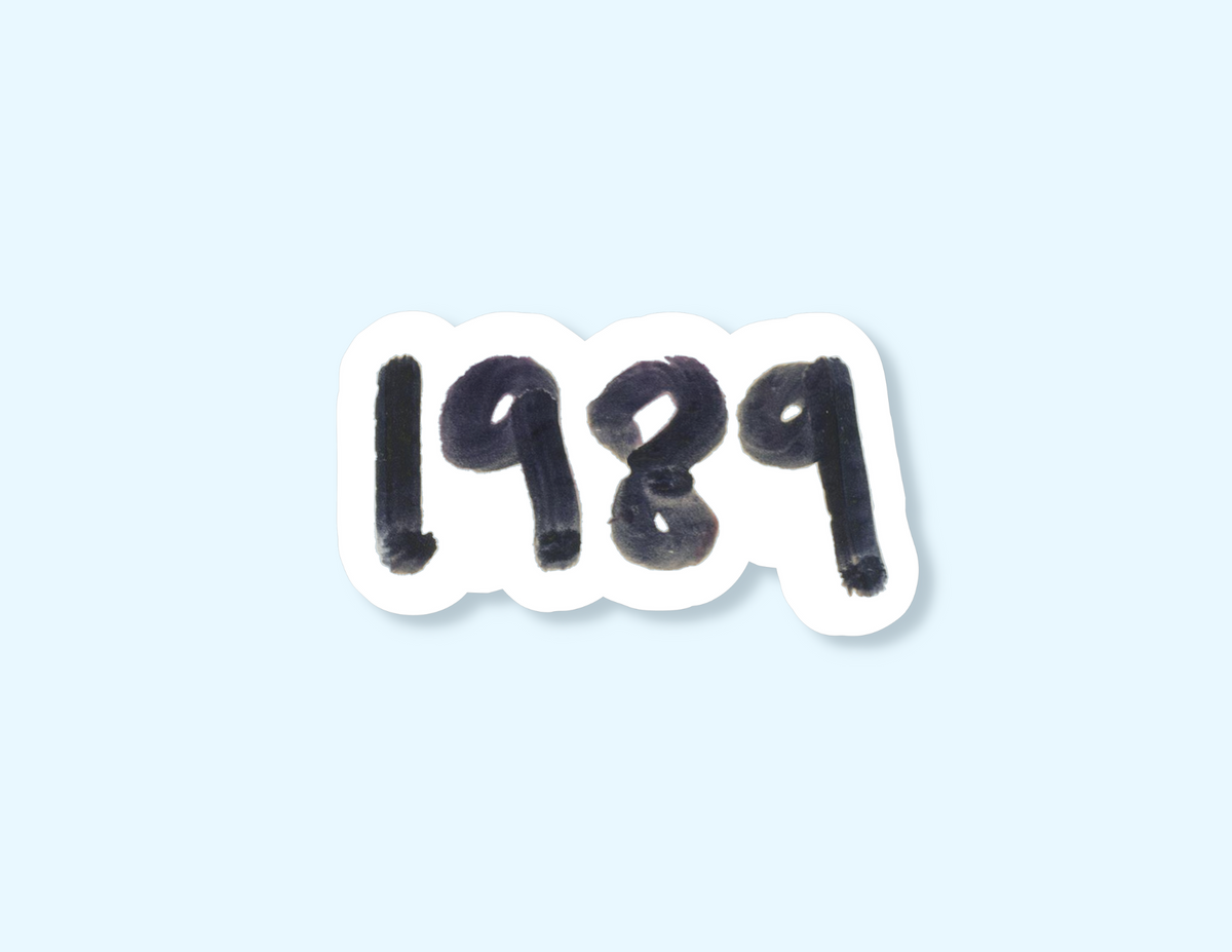 1989 Stickers | Swiftie's Version | Vinyl Sticker – BeEverthine